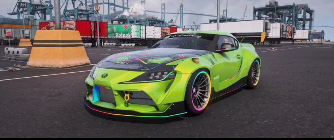 Toyota Supra [Animated RGB Lights] - GTAV Drops