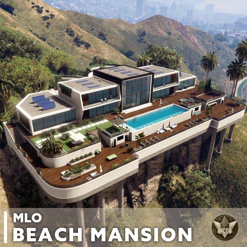 [MAP] Beach Mansion 5 (Patreon) PAID - SP - FiveM | LEUGE56 - GTAV Drops