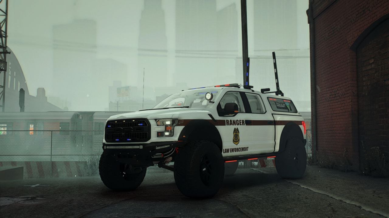 [Non ELS] Ford F150 Raptor Police 2018 - Leo - GTAV Drops